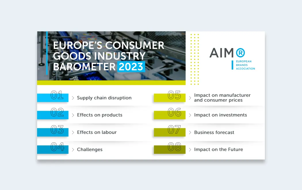 The European Consumer Goods Barometer - 2023 - AIM | European Brands ...