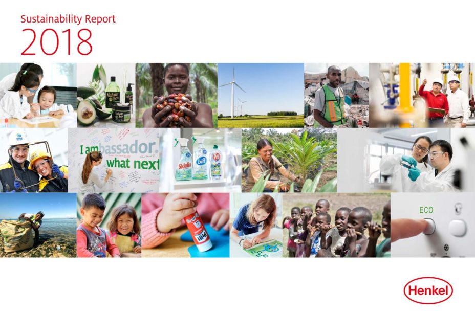 Henkel 2019 Sustainability Report - AIM | European Brands Association